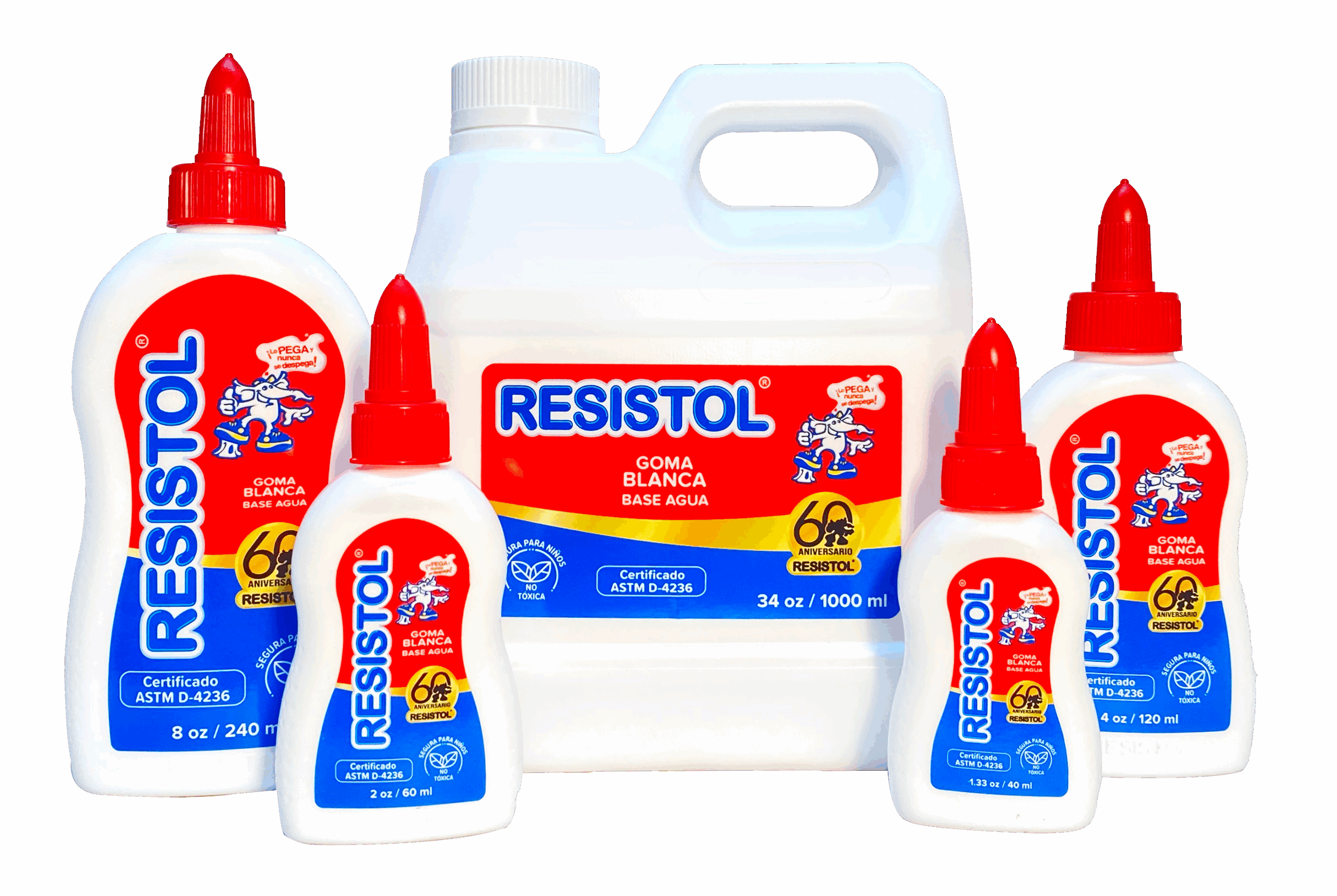 Resistol Escolar - Goma Blanca